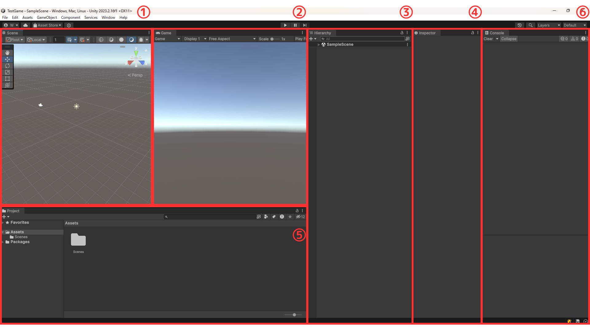 【2025年版】Unity Editorの画面構成と操作方法を分かりやすく解説｜Wamutai Tech