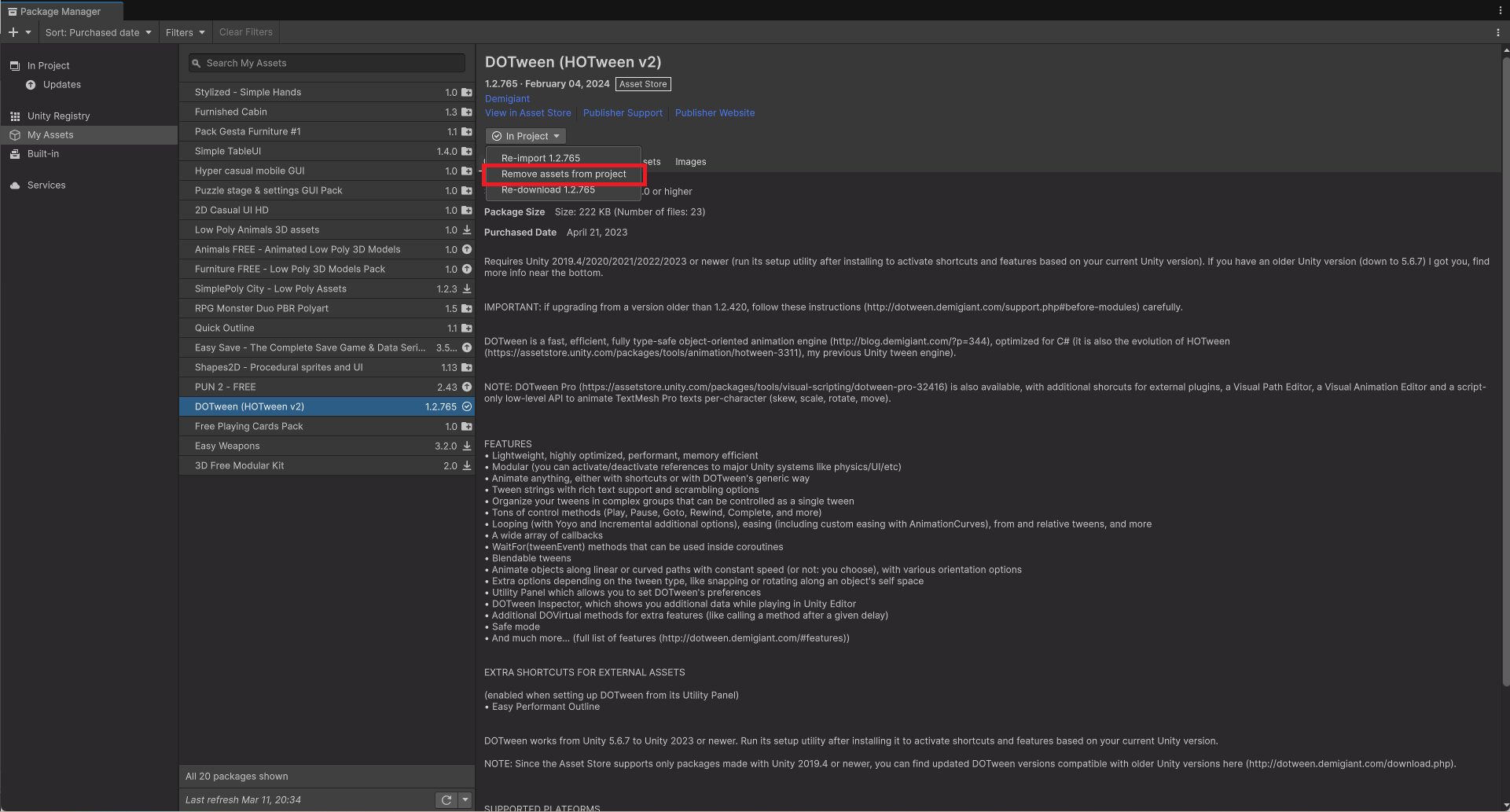 【Unity】Unity Asset Storeの使い方 | ダウンロード、無料・有料アセット、ライセンスと商用利用｜Wamutai Tech
