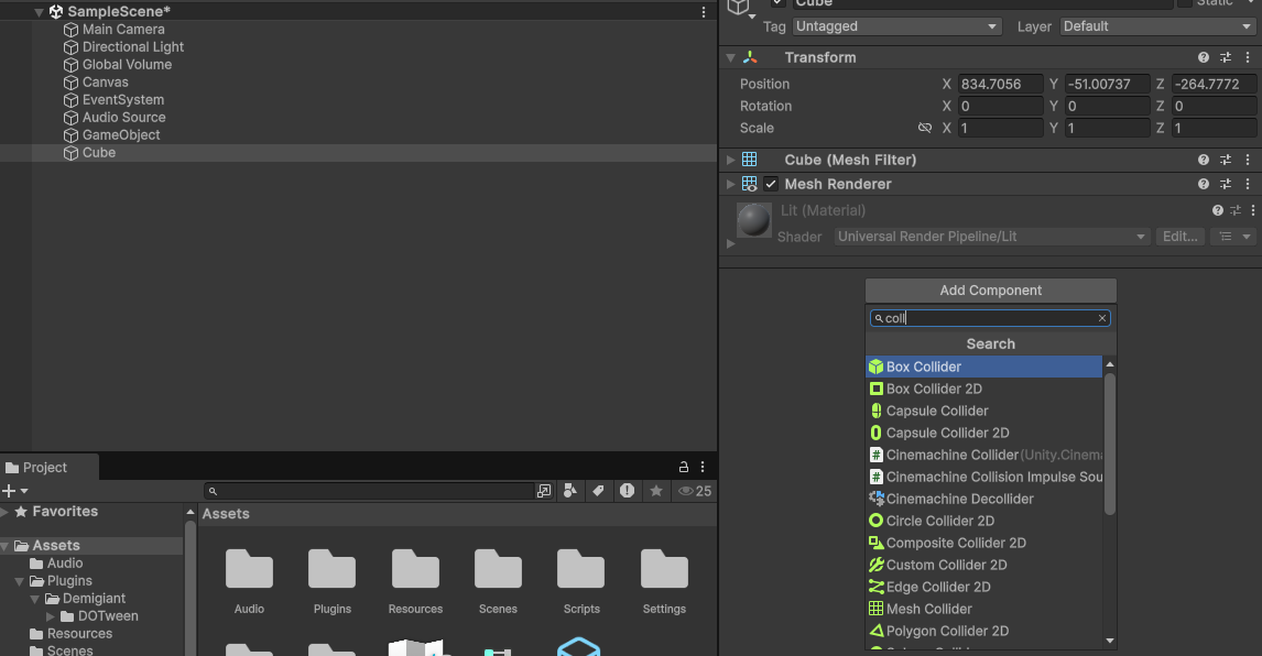 【Unity】Colliderの使い方まとめ｜種類・設定・isTrigger・衝突イベントの実装方法を解説｜Wamutai Tech
