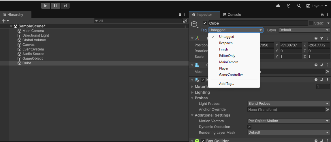 【Unity】Tag・Layerの使い方 | スクリプト、オブジェクト識別、衝突判定、表示・非表示｜Wamutai Tech