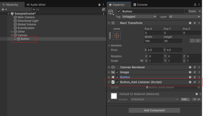 【Unity】Buttonのクリック処理(onClick)をスクリプトで登録・解除する方法｜Wamutai Tech