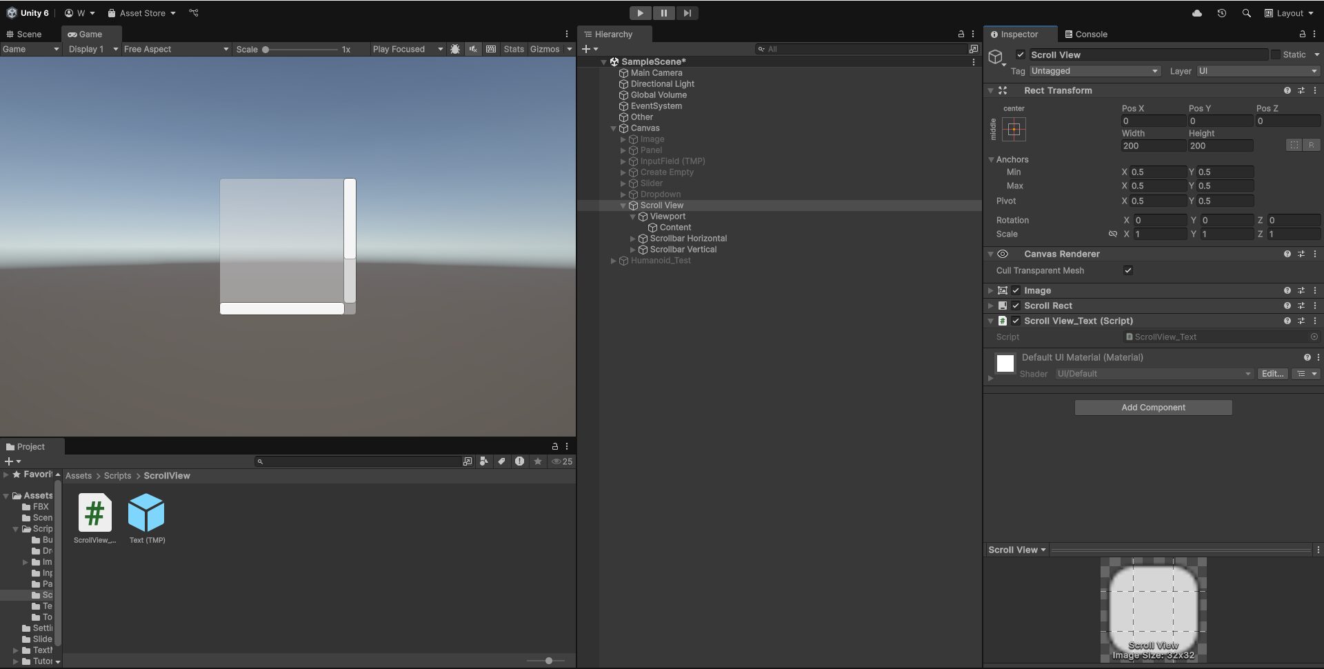 【Unity】Scroll ViewにTextを追加・書き込み・取得する方法｜Wamutai Room